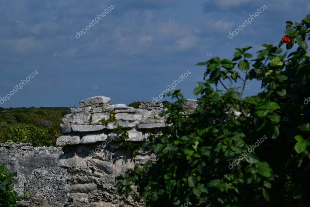 The Mayan citadel of Tulum on Caribbean SeaTulum was built to be a ...