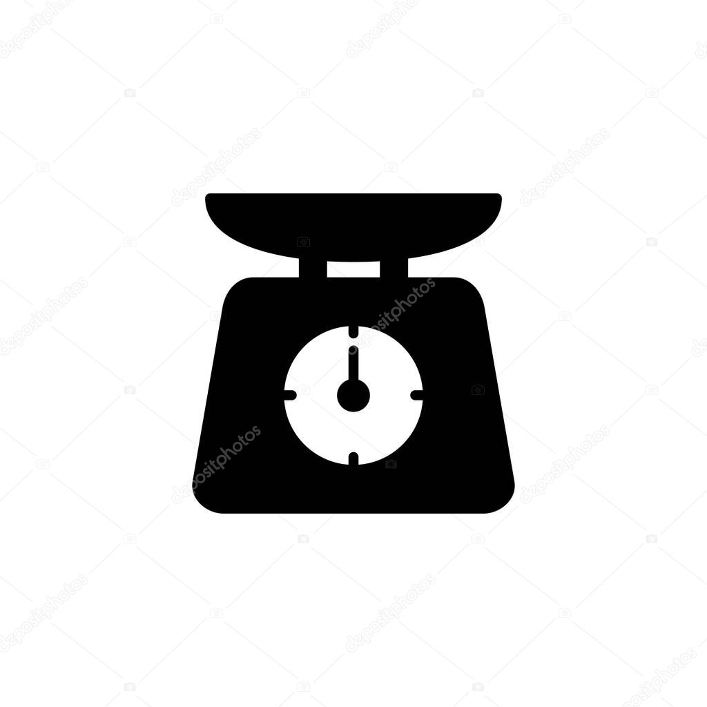 Icono de escalas. Peso escala signo y símbolo 2023