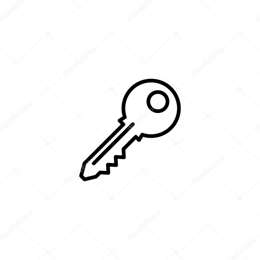 Icono clave. Signo y símbolo clave. 2024
