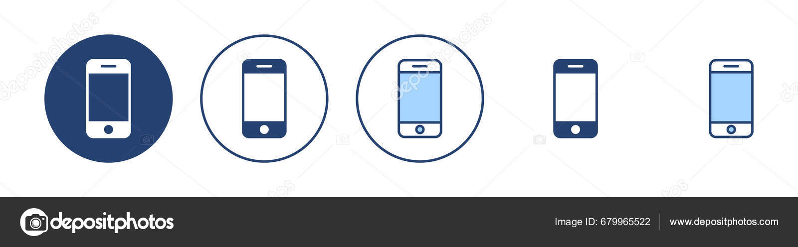Phone Icon Vector Call Sign Symbol Telephone Symbol Stock Vector by ...