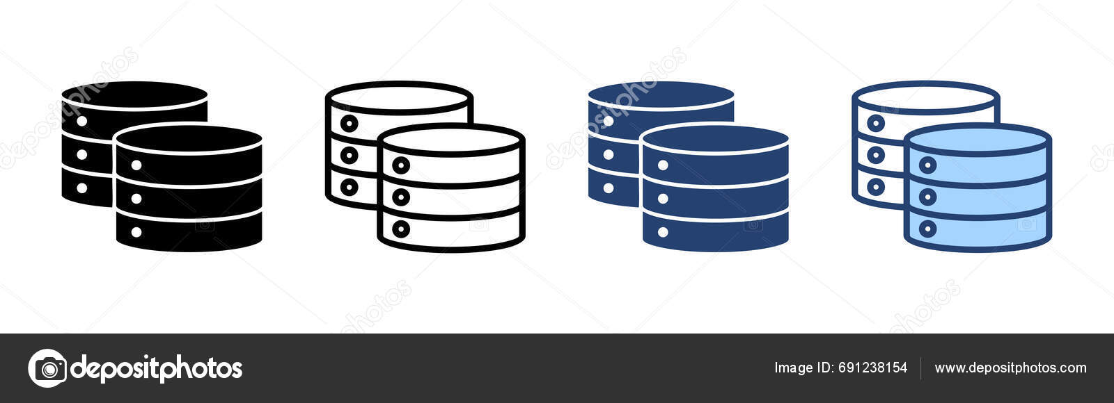 Database Icon Vector Database Sign Symbol Stock Vector by ©ariesticon ...