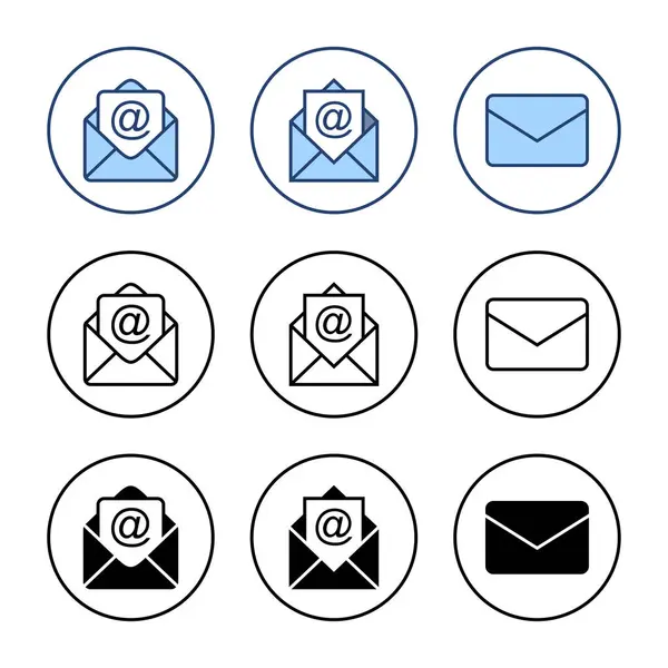 Round email icon Stock Photos, Royalty Free Round email icon Images ...