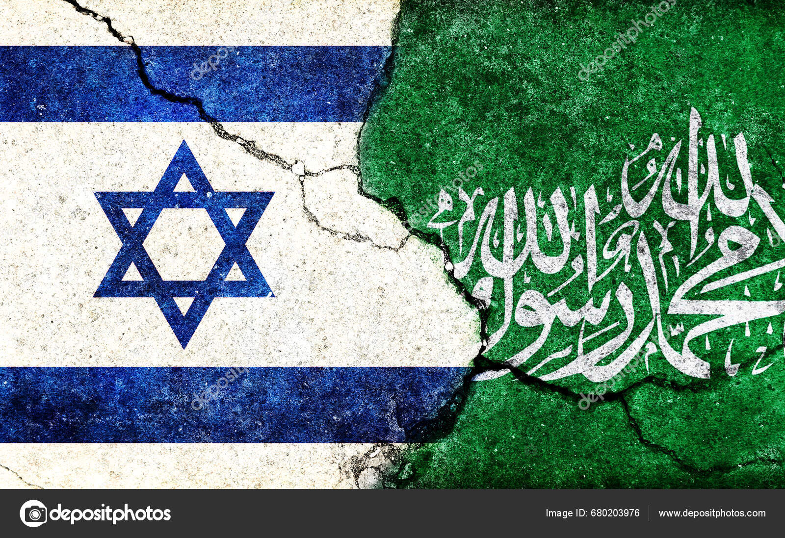 Israel Hamas War Crisis Political Conflict Grunge Country Flag ...