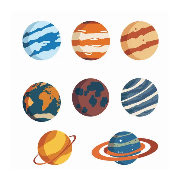 Planet clipart Vector Images | Depositphotos
