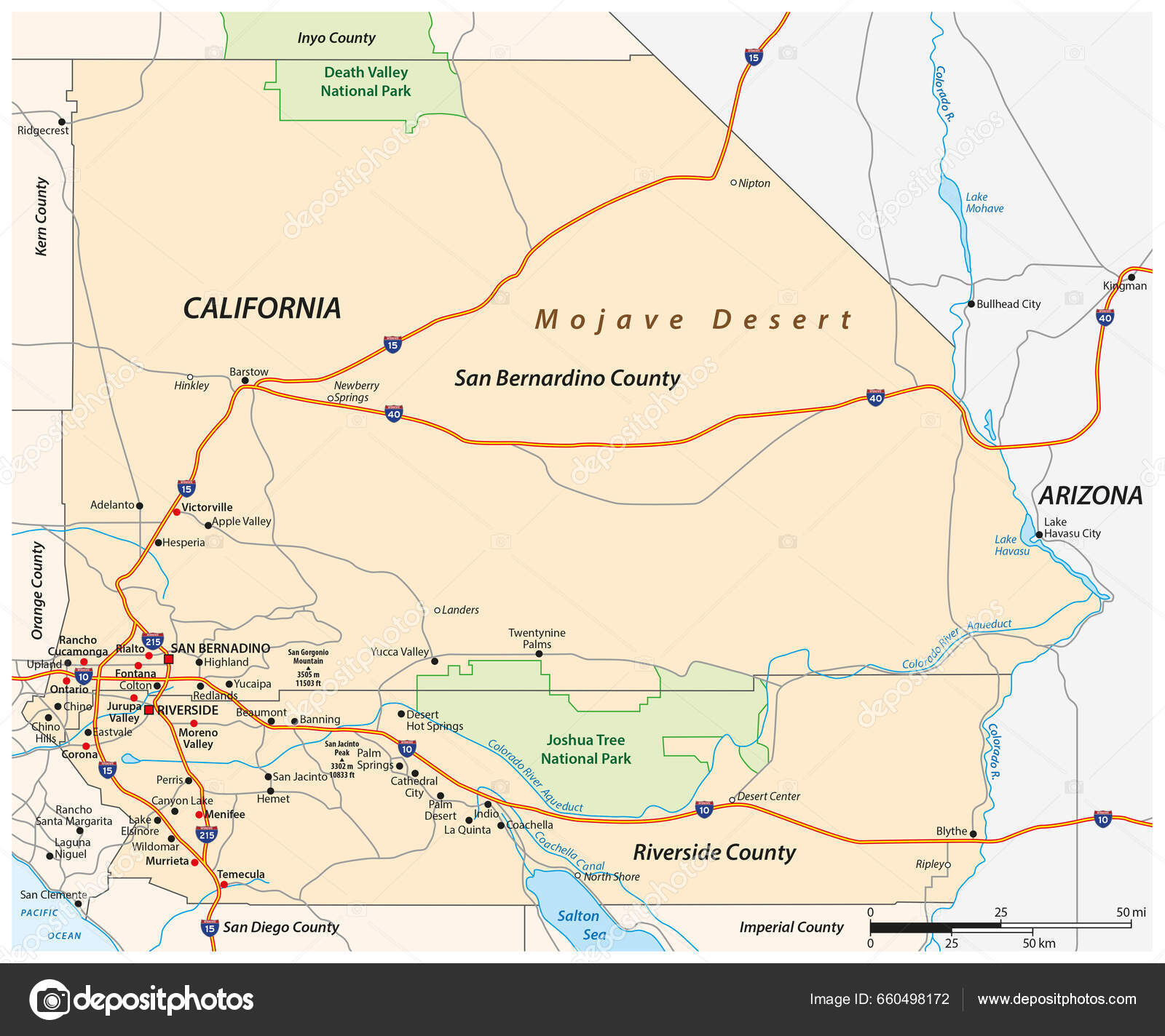 캘리포니아의 분지