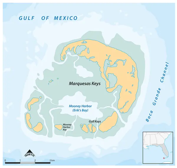 Florida keys map Vector Images | DepositPhotos
