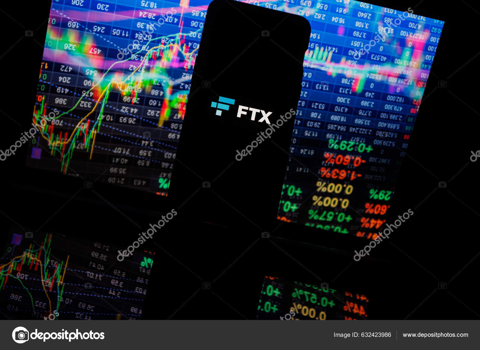 Ftx Company Logo Stock Background Ftx Trading Ltd Commonly Known ...