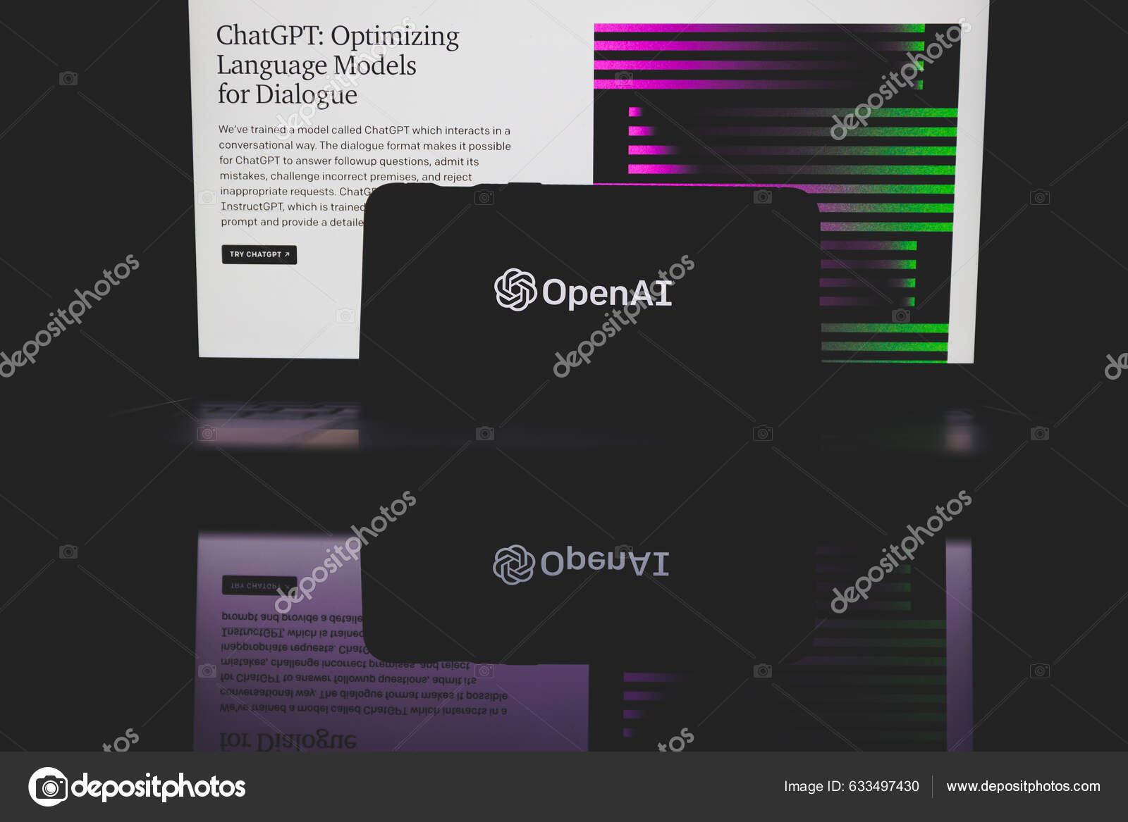 Chatgpt Computer Program Screen Chatgpt Artificial Intelligence Chatbot ...
