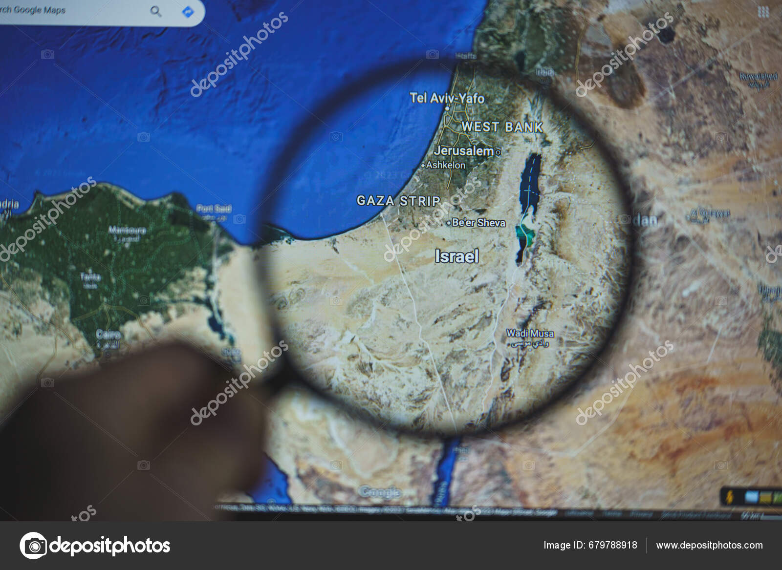 Tel Aviv Israel 2023 Octubre Franja Gaza Palestina Israel Google — Foto ...