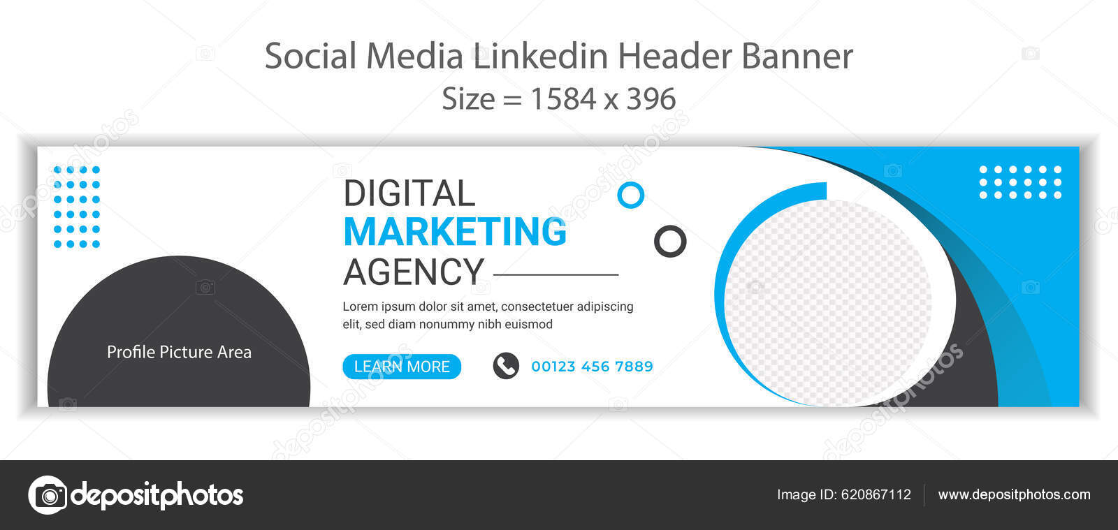 Linkedin Cover Photo Design Background Linkedin Banner Stock Vector by ...