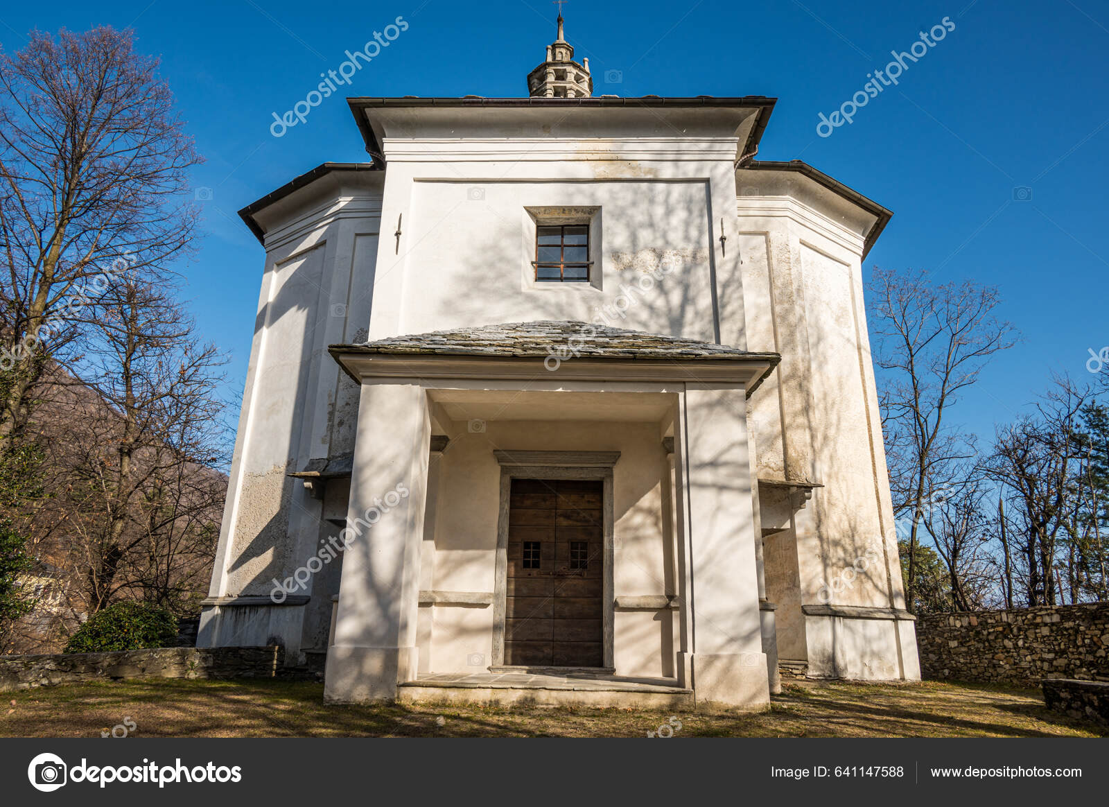 Ghiffa Italy 2022 Beautiful Chapel Sacro Monte Ghiffa — Stock Editorial ...
