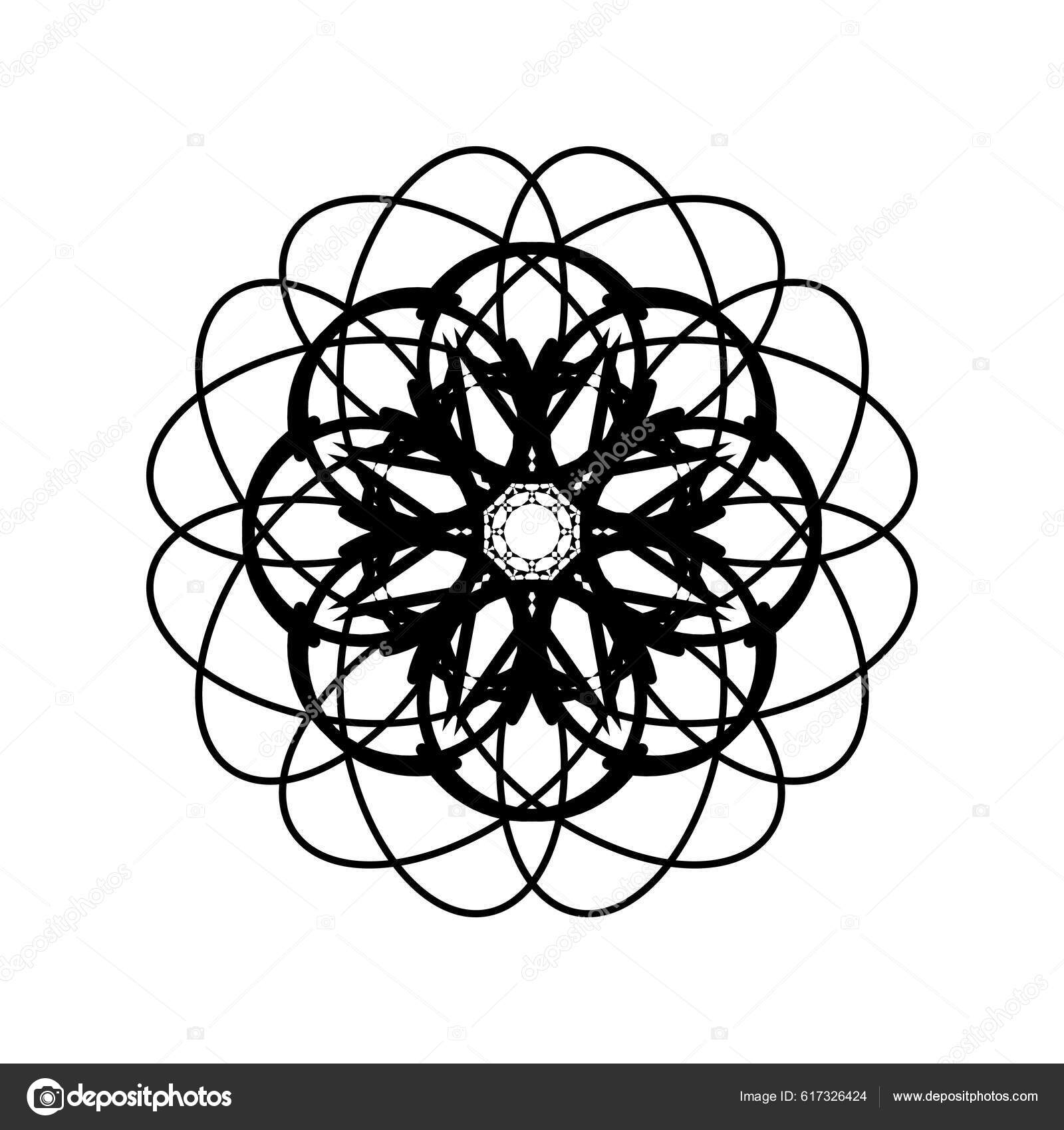 Geometrical Mandala Vector Illustration Stock Vector by ©diplograma ...