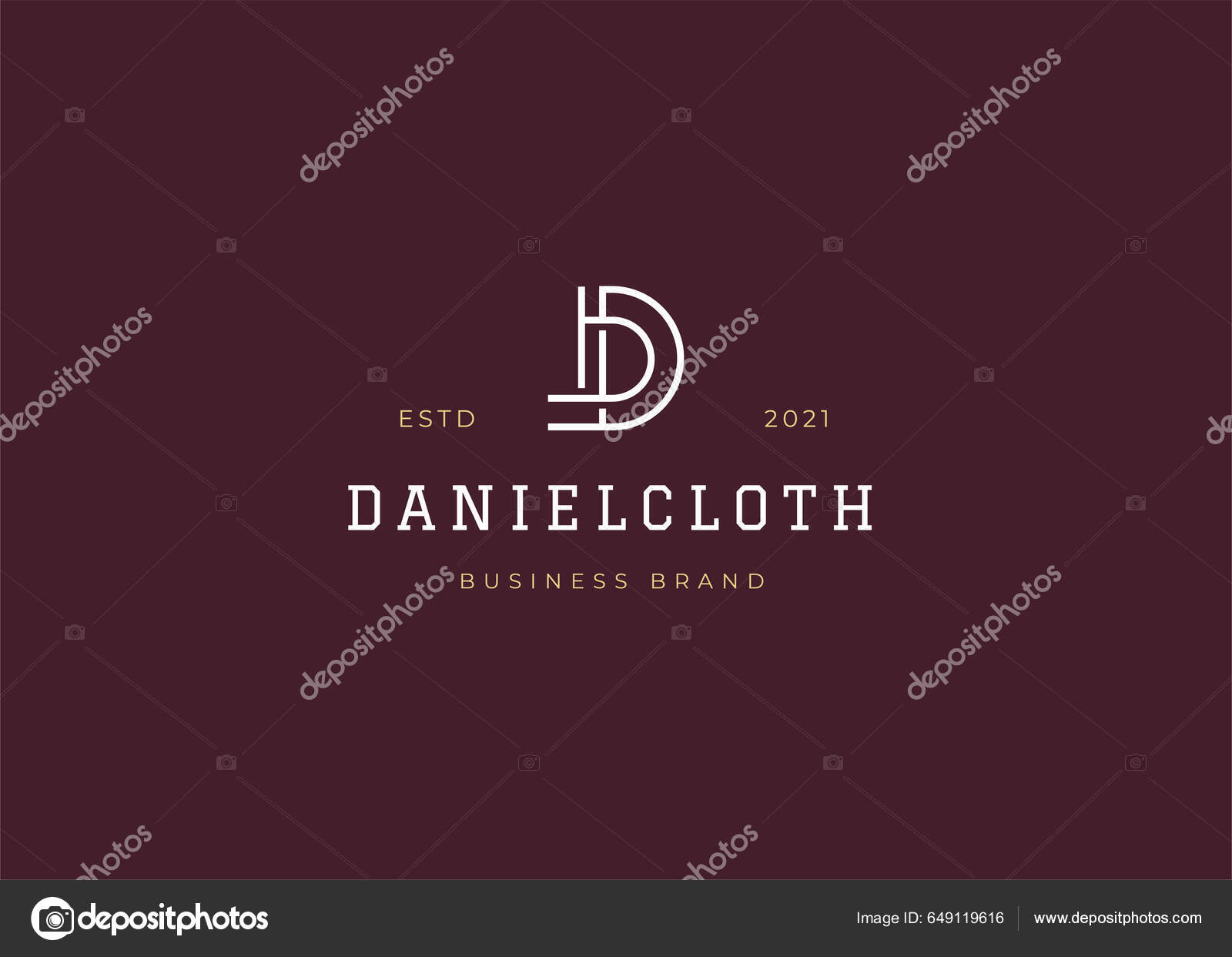 Minimalist Letter Initial Logo Design Template Vector Illustrations ...