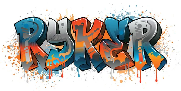 The Name Erik In Graffiti