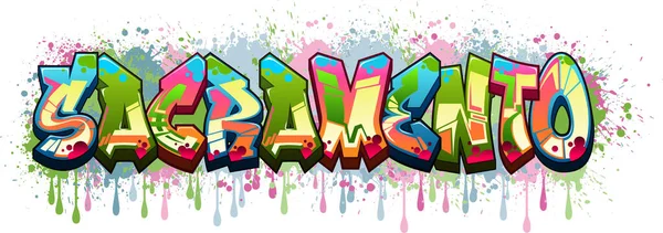 Alfabeto De Letras De Graffiti Fresco