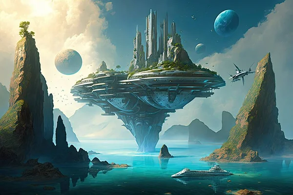 Floating City Fantasy