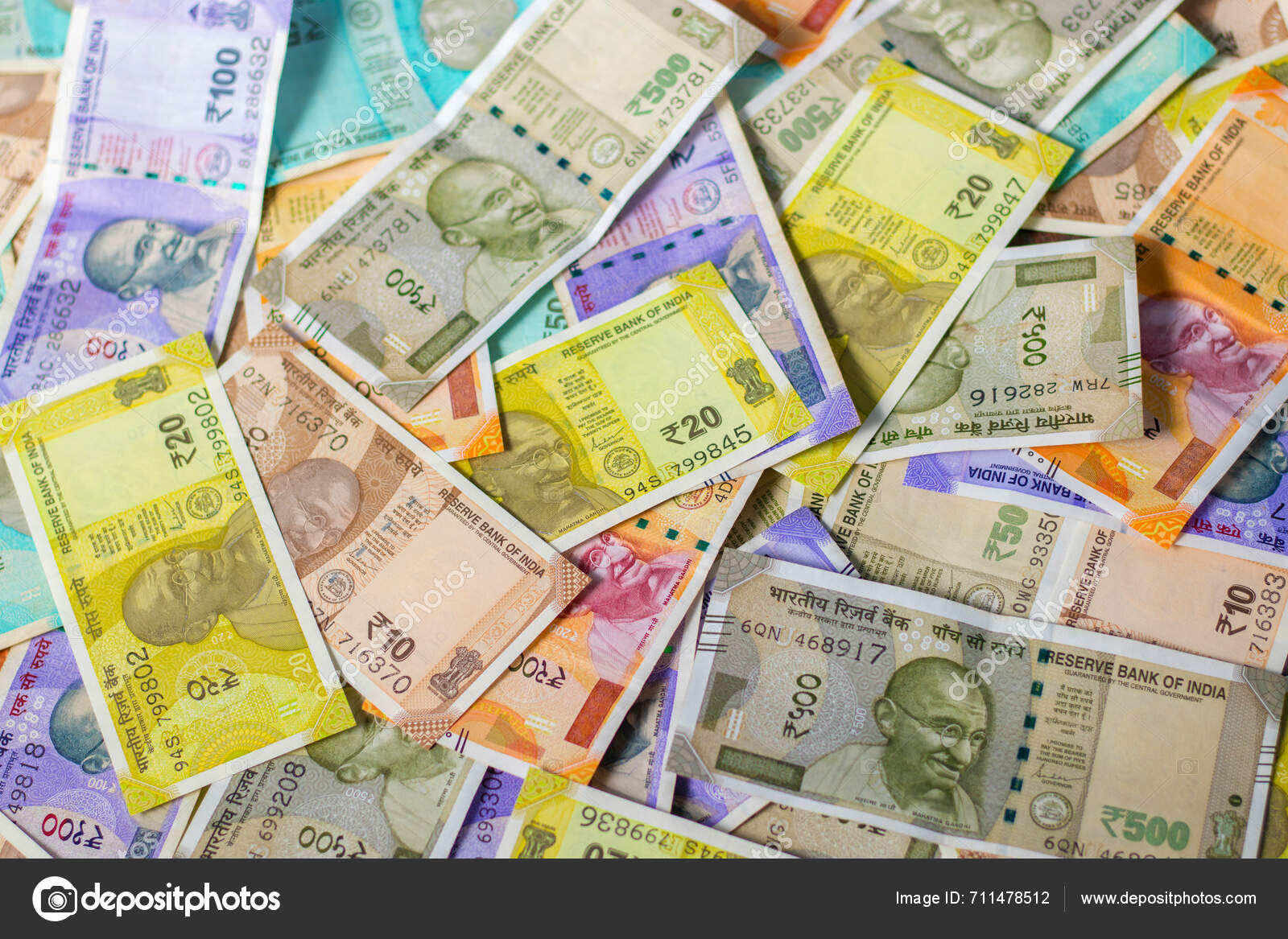 Indian Currency Notes Scattering Floor — Stock Photo © avijitbouri10 ...