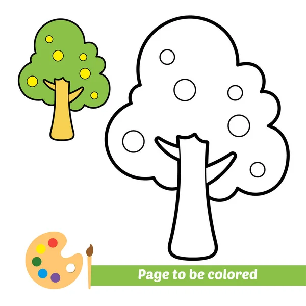9,240,172 Tree coloring book Vector Images | Depositphotos