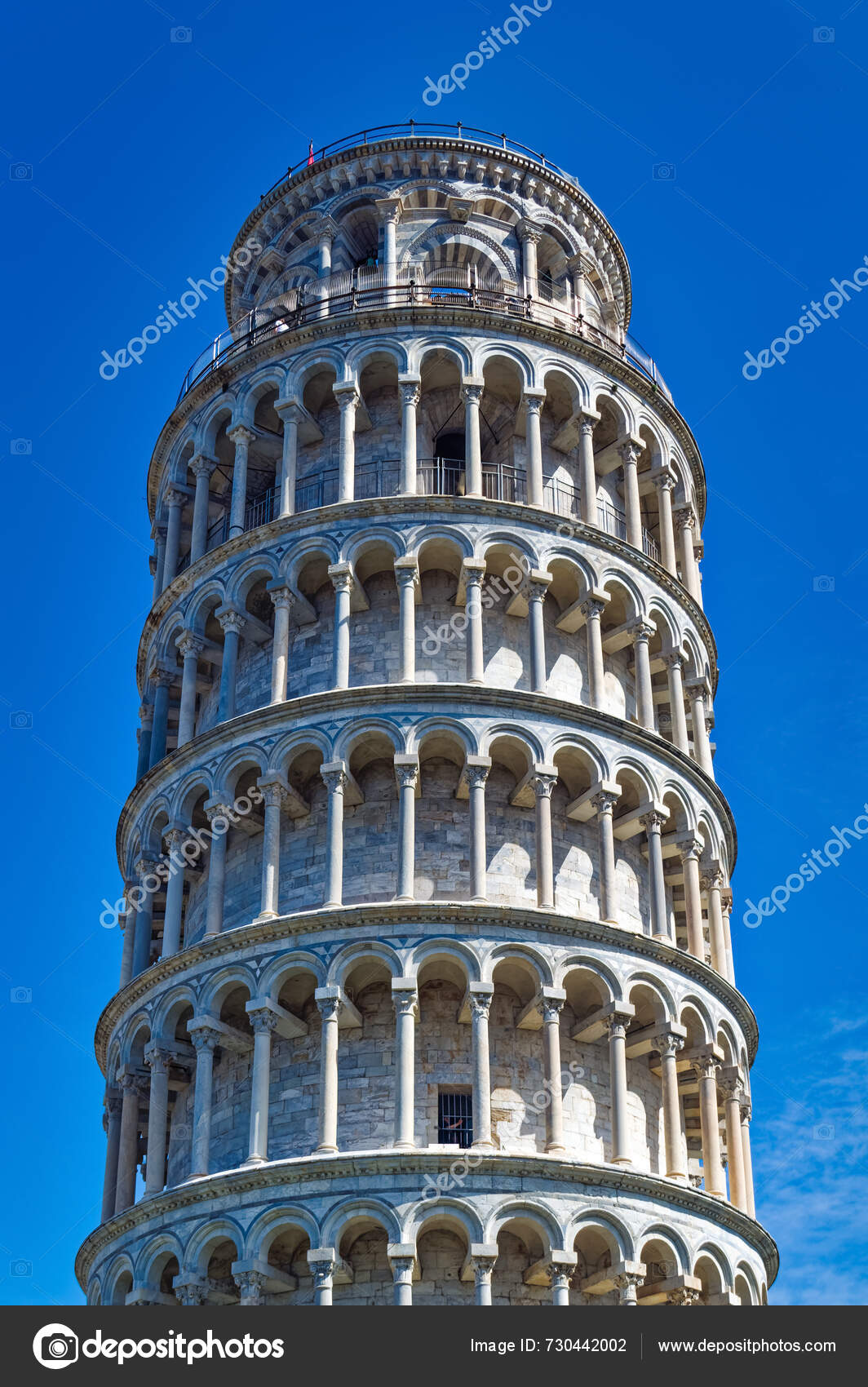 Genoa Italy April 2024 Daily Scene Leaning Tower Pisa Pisa — Stock ...