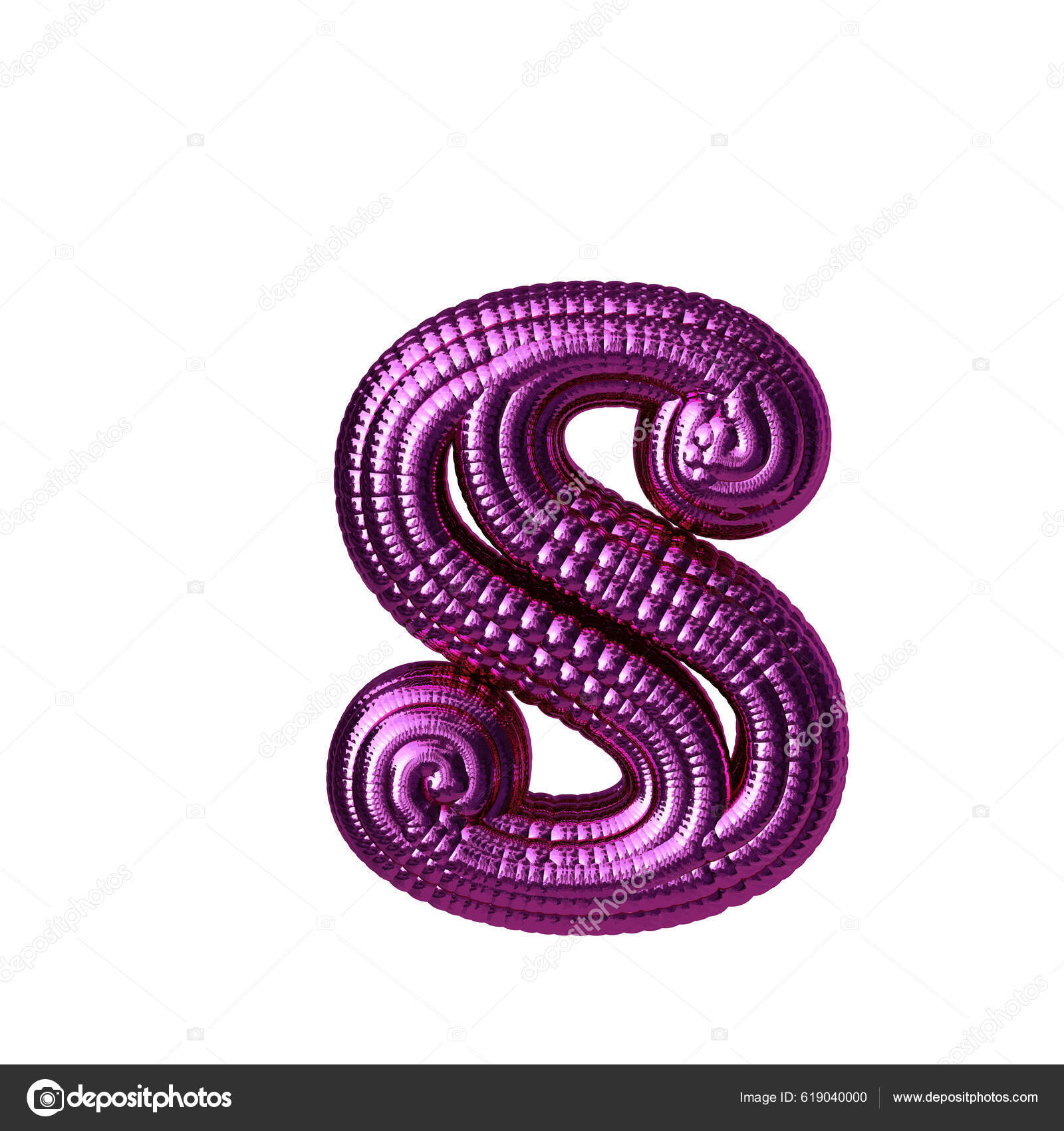 Symbol Made Purple Spheres Letter Stock Vector Image by ©soleares54321 ...
