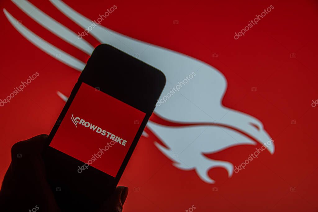 Rheinbach, Alemania 13 de octubre de 2024, El logotipo de la marca de la empresa estadounidense ...