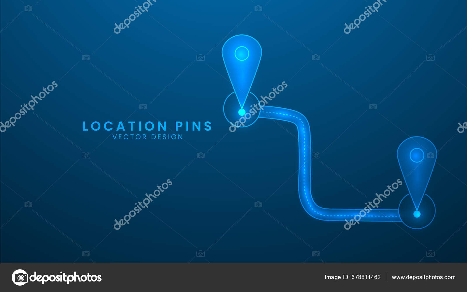Map Location Pins Navigation Locator Map Gps Direction Pointer Vector Stock Vector by ©Aisiiyan ...