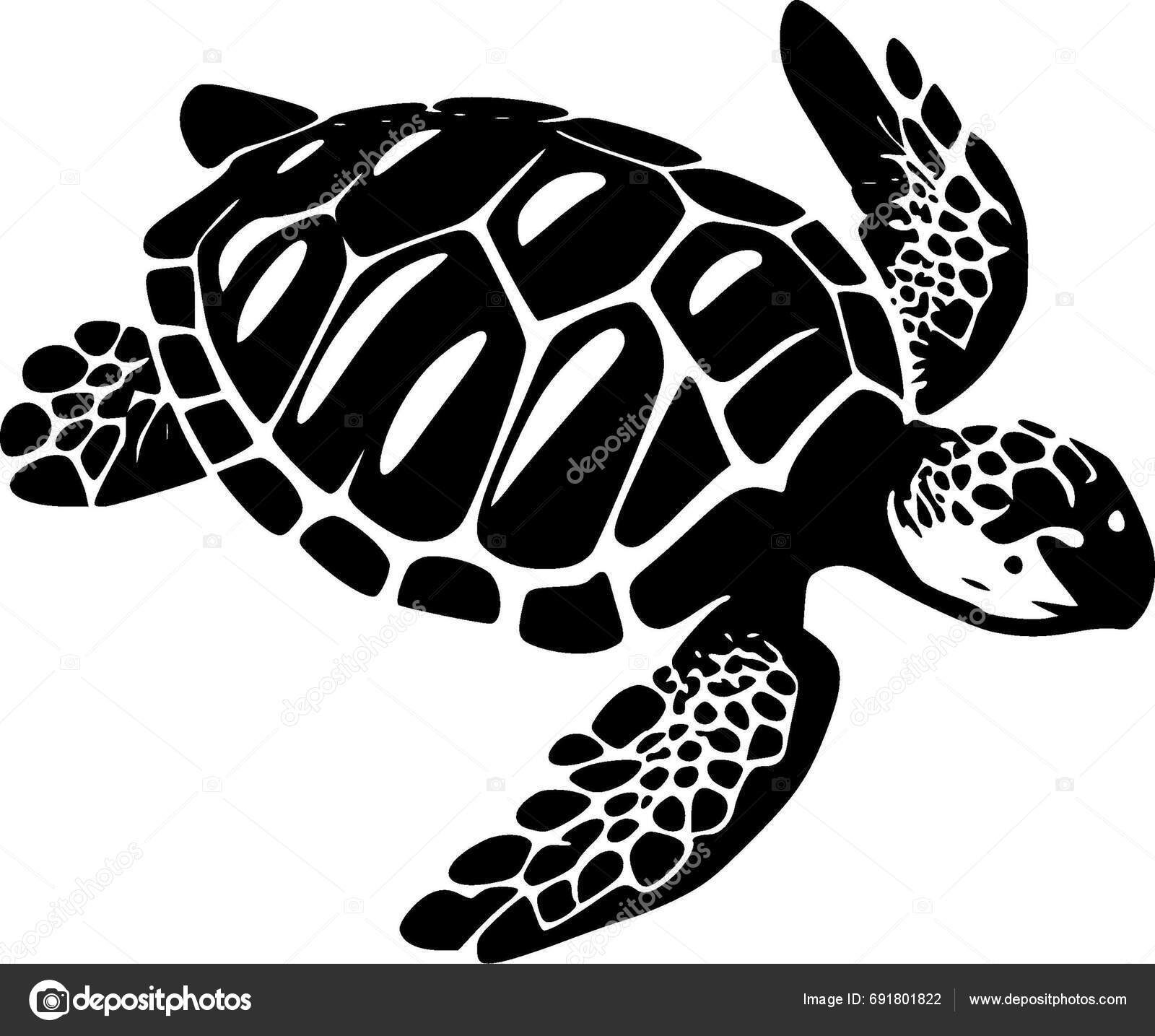 Sea Turtle Minimalist Simple Silhouette Vector Illustration Stock ... Sea Turtle Minimalist Simple Silhouette Vector Illustration Stock ...