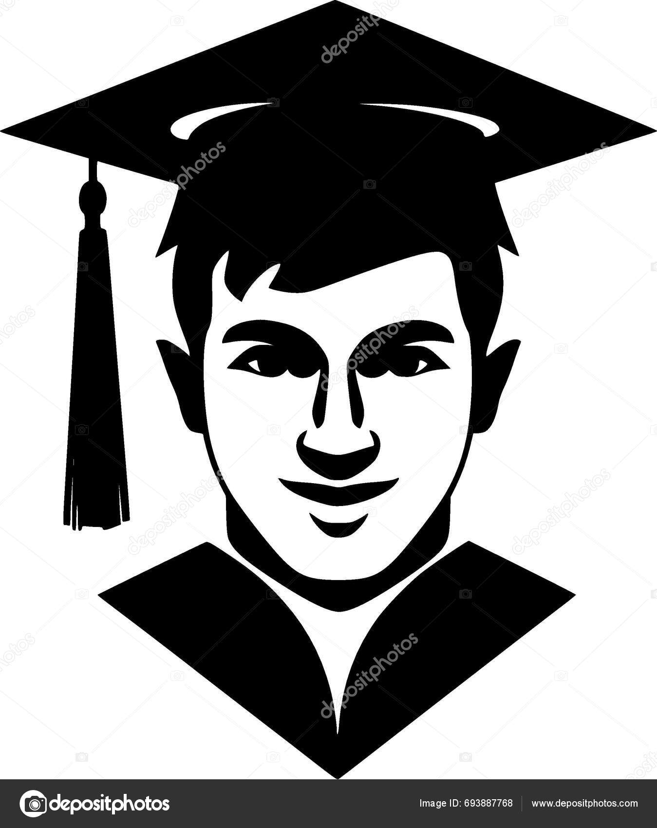 Grade Minimalist Flat Logo Vector Illustration Stock Vector by ...