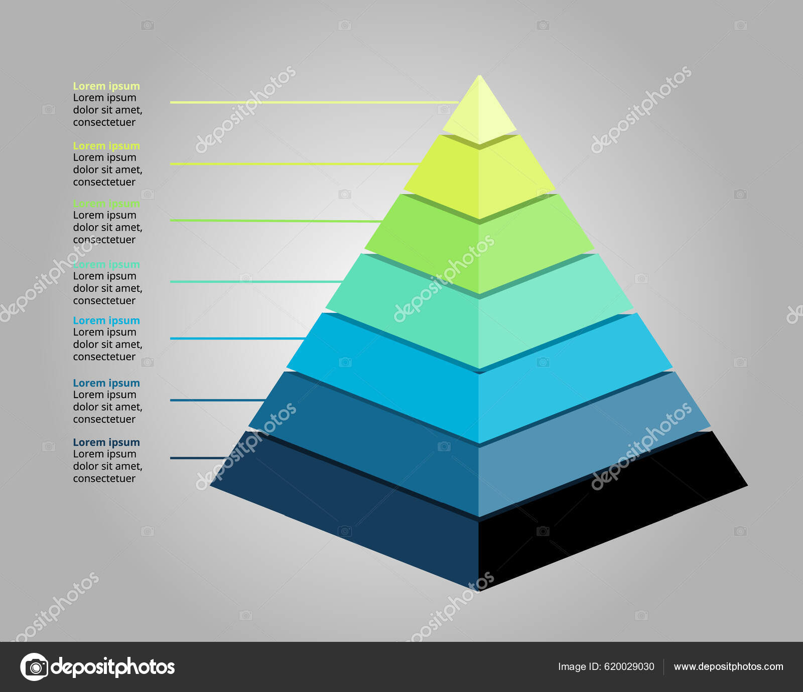 Pyramid Chart Template
