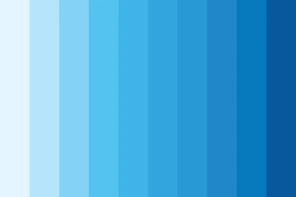 Cyan Color Palette Code Color Collection Background Stock Vector Image ...