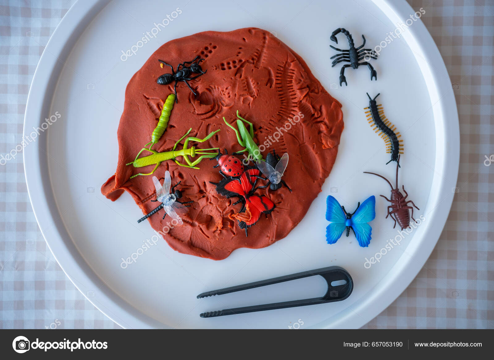 Plastilina Juguetes Insectos Para Jugar Desarrollo Sensorial ...