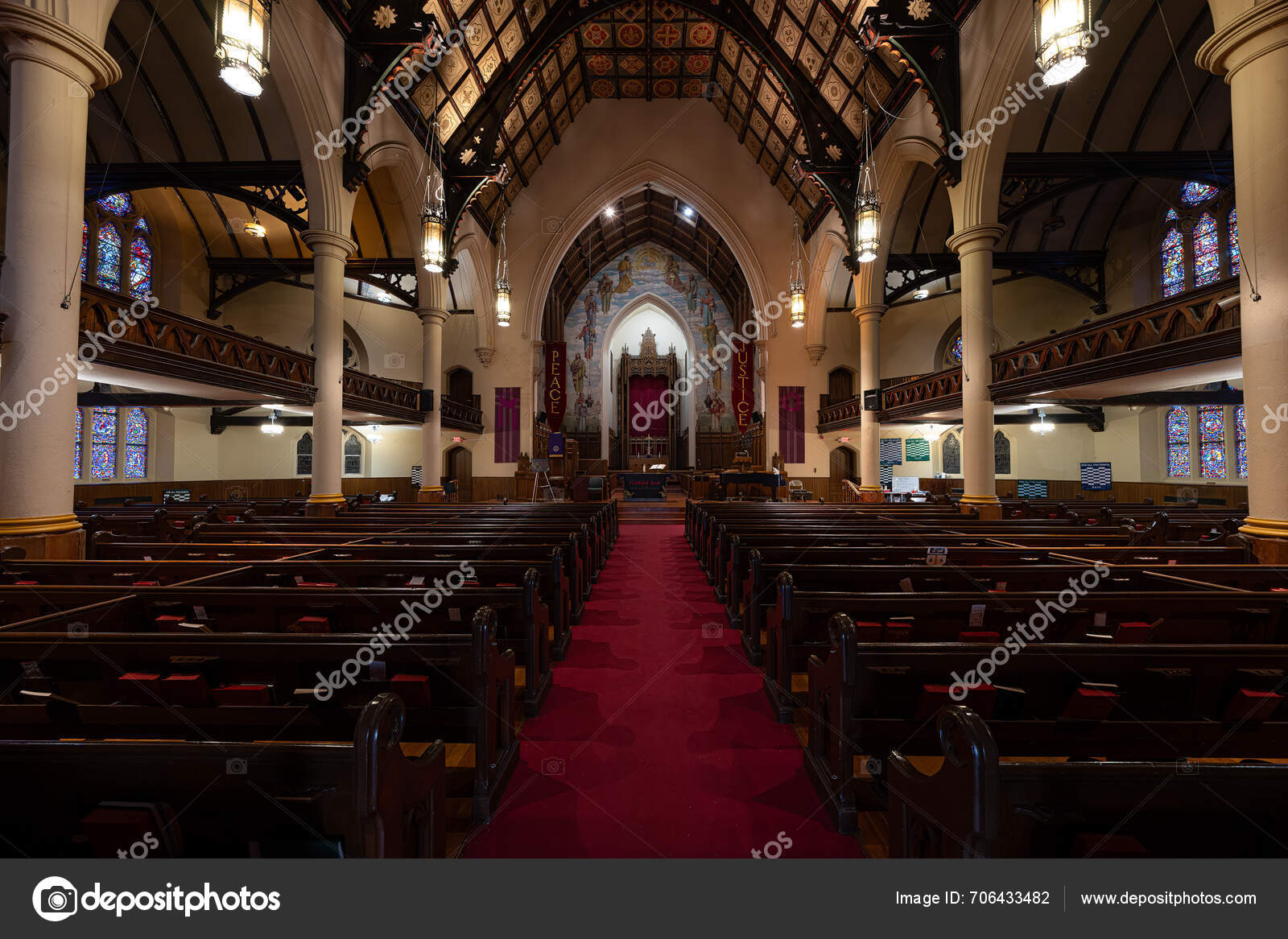 Historic Central United Methodist Church Detroit Michigan March 2024 ...
