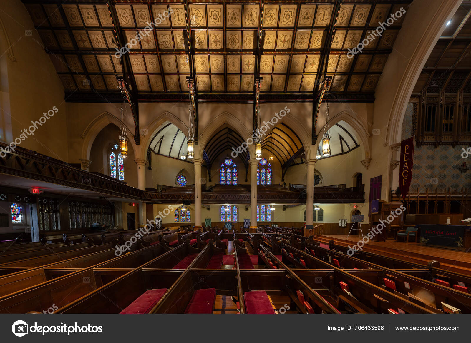 Historic Central United Methodist Church Detroit Michigan March 2024 ...
