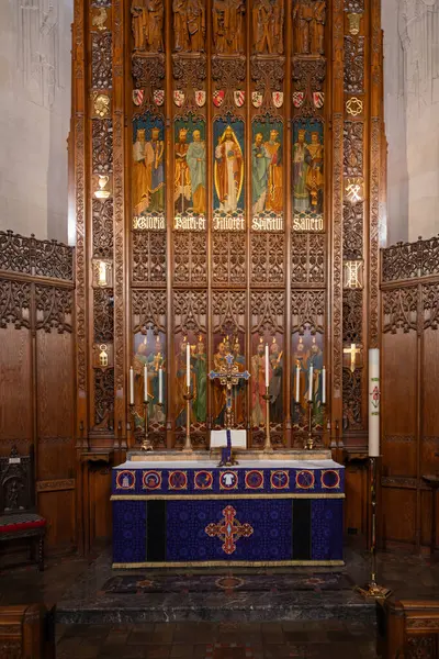 Historic Most Holy Trinity Church Detroit Michigan March 2024 — Stock ...