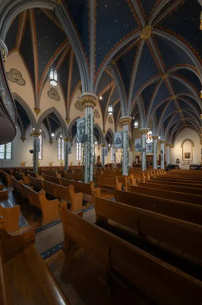 Historic Most Holy Trinity Church Detroit Michigan March 2024 — Stock ...