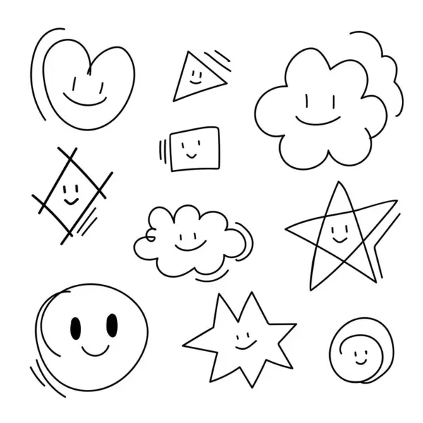 22,100,747 Doodle caritas Vector Images | Depositphotos