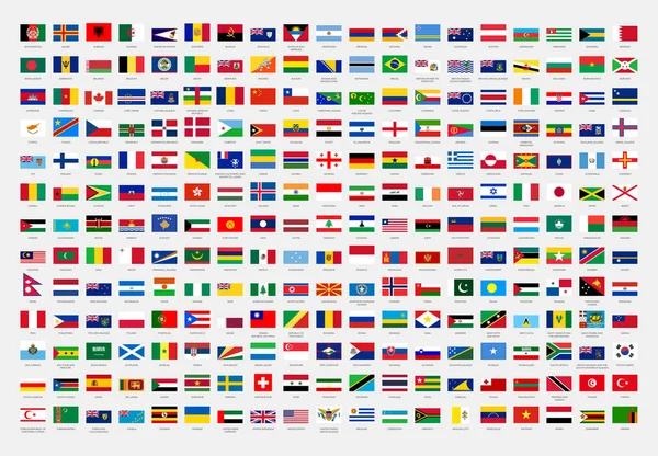 Clipart Of Flags Around The World