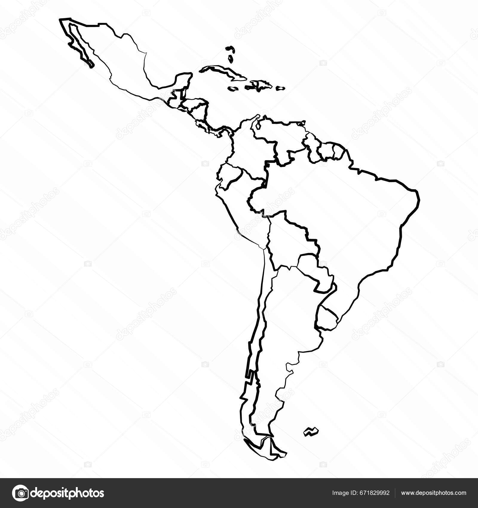 Dibuja El Mapa De America Latina Y Ubica Las 3 Culturas Mas Destacadas ...
