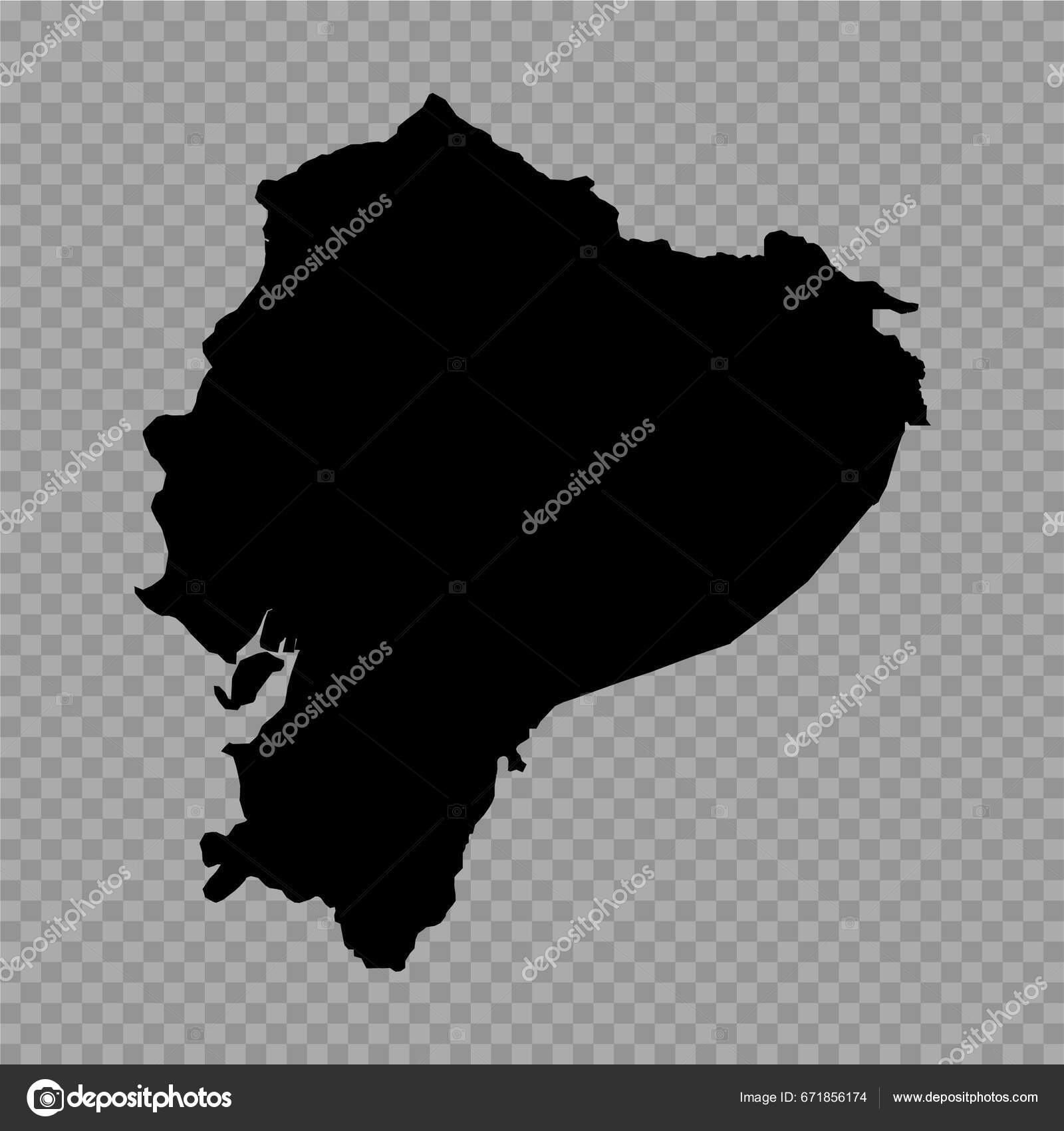 Fundo Transparente Equador Mapa Simples imagem vetorial de ...