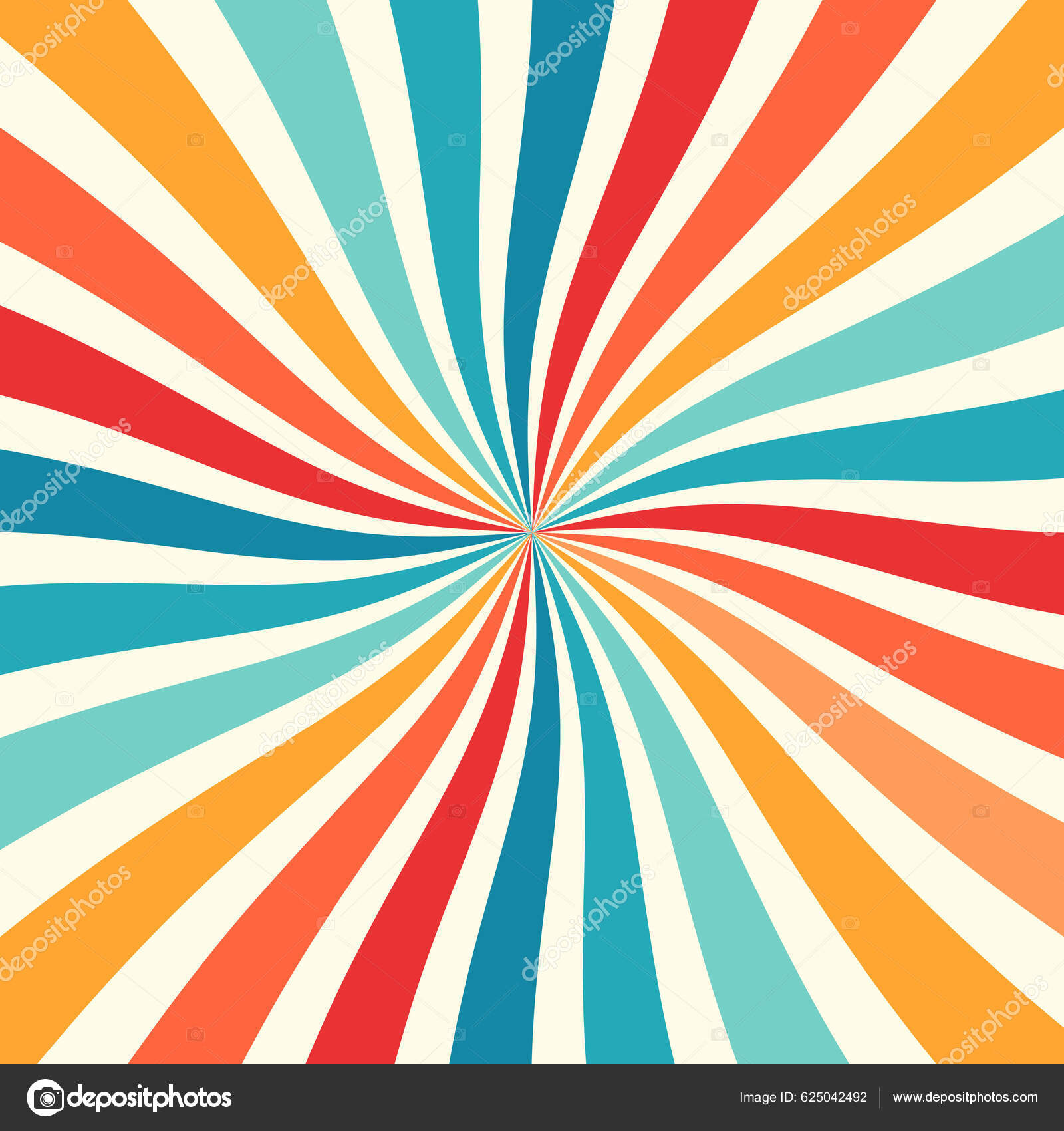 Abstract Spiral Starburst Sunburst Background Colorful Retro Style ... Abstract Spiral Starburst Sunburst Background Colorful Retro Style ...