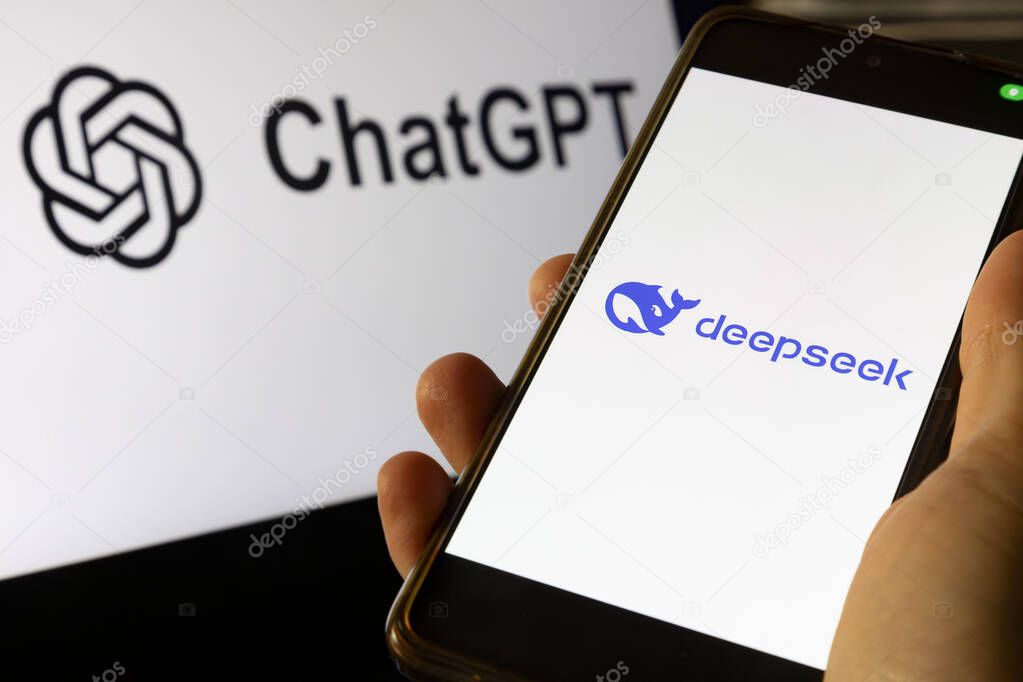 DeepSeek. Inteligencia artificial. CHATGPT. Chat de inteligencia artificial creado por la ...