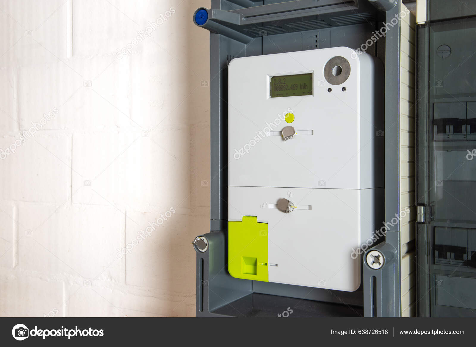 Digital Electric Meter Box