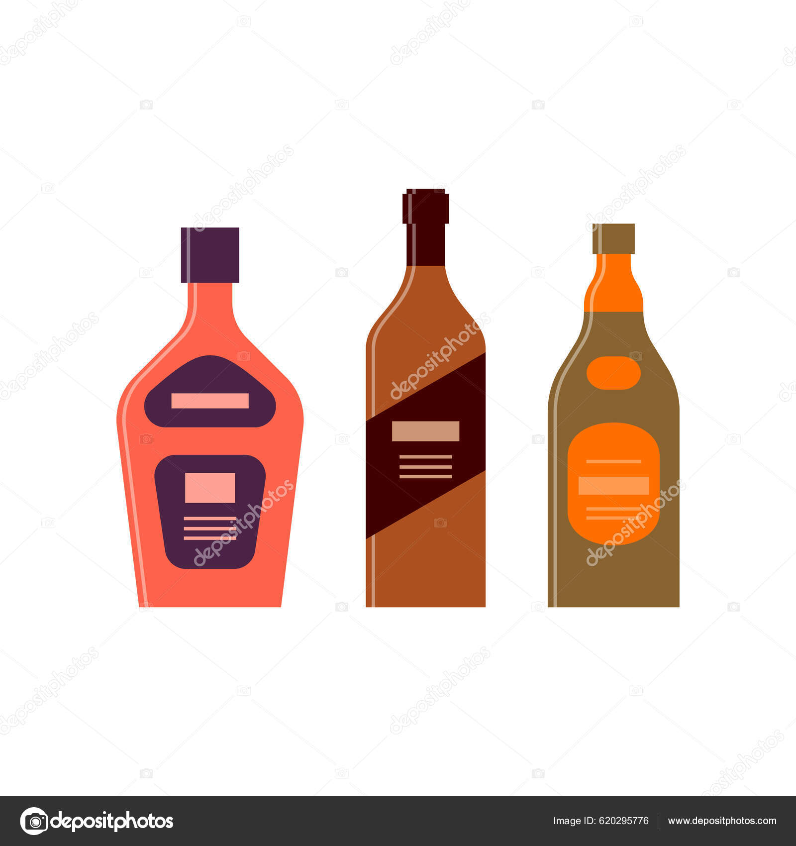 Alcohol Flask Vector