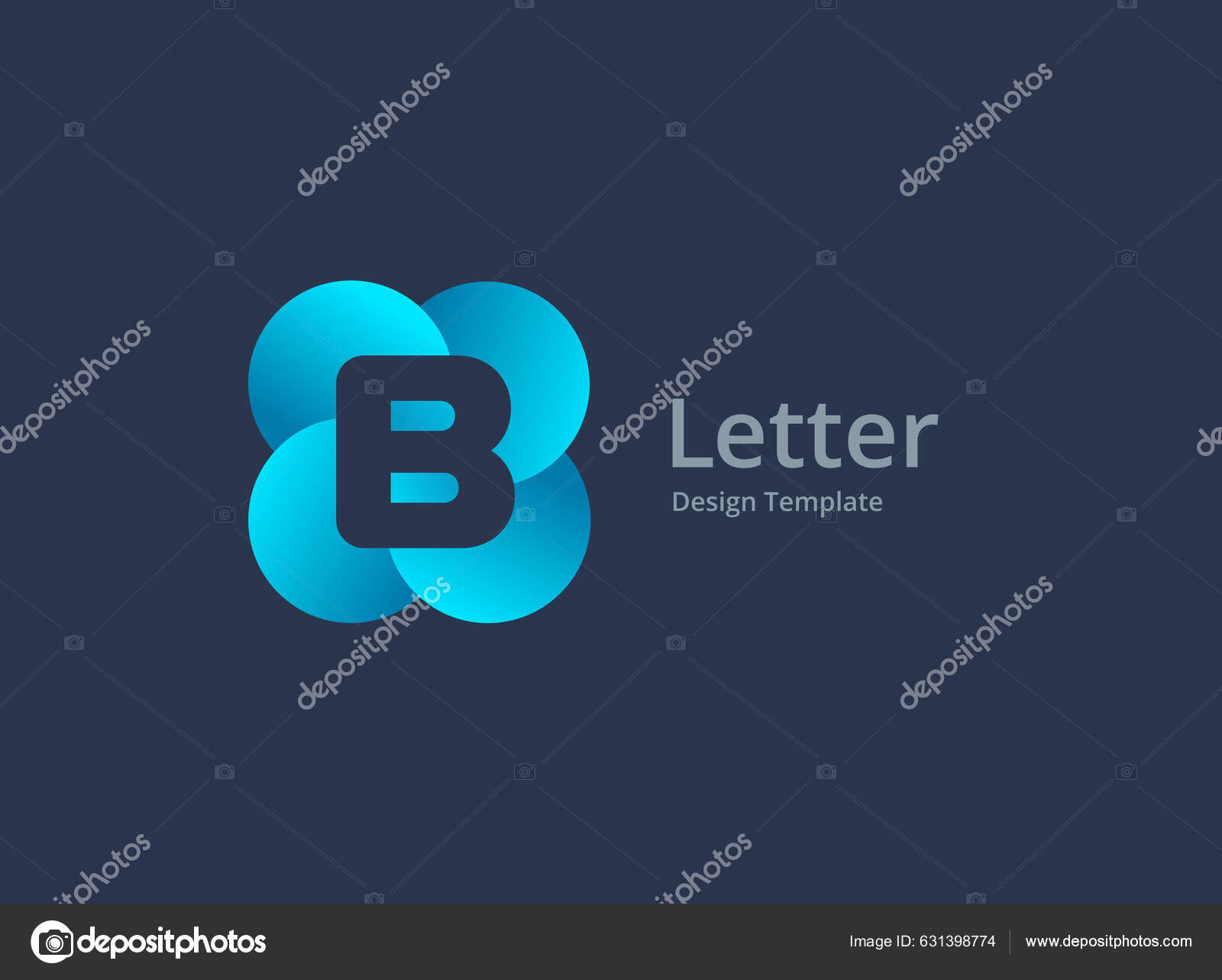 Letter Logo Icon Design Template Elements Stock Vector by ©arbuzu 631398774