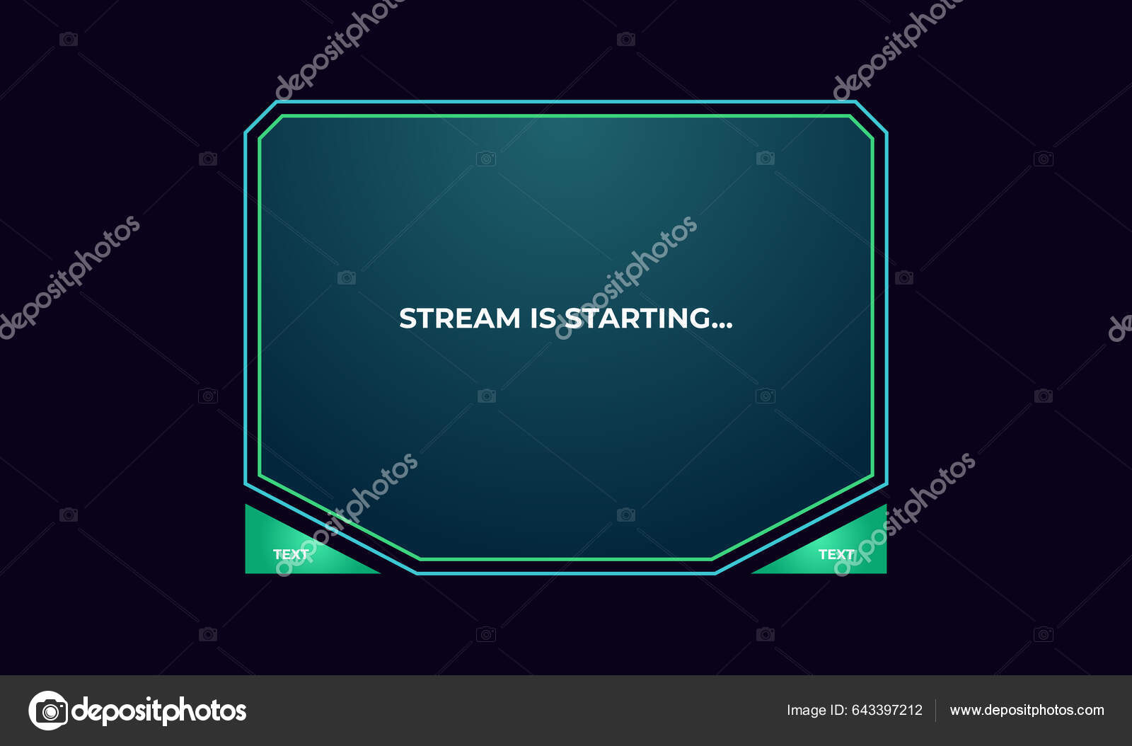 Live Stream Interface Overlay Frames Gamer Broadcast Cyber Hud Screen ... Live Stream Interface Overlay Frames Gamer Broadcast Cyber Hud Screen ...