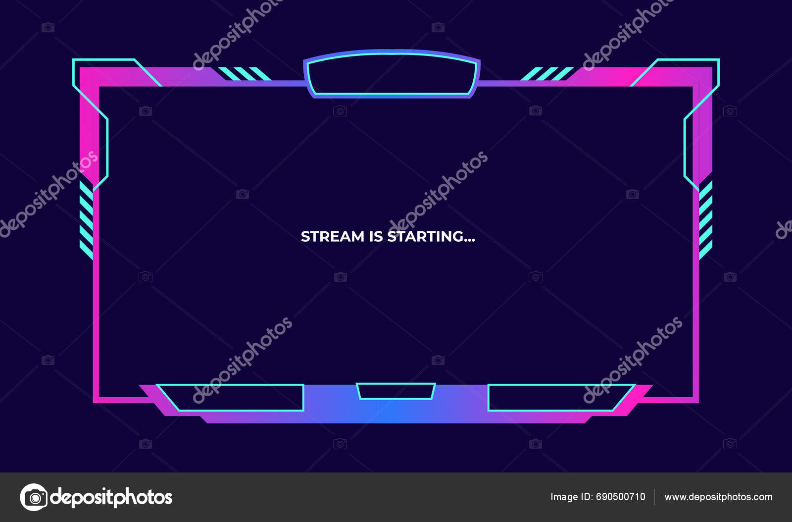 Live Stream Interface Overlay Frames Gamer Broadcast Streaming Game ... Live Stream Interface Overlay Frames Gamer Broadcast Streaming Game ...