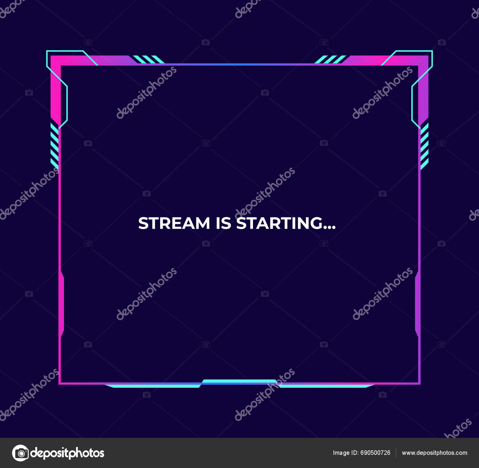 Live Stream Interface Overlay Frames Gamer Broadcast Streaming Game ... Live Stream Interface Overlay Frames Gamer Broadcast Streaming Game ...