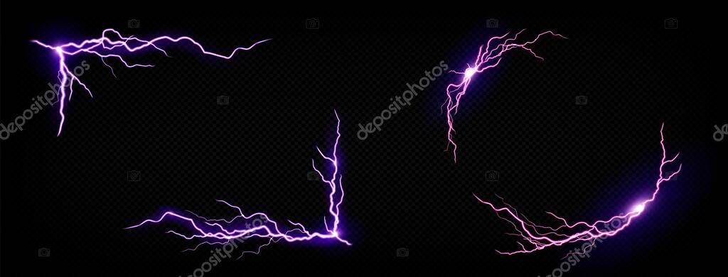 Lightning png Vector Art Stock Images | Depositphotos
