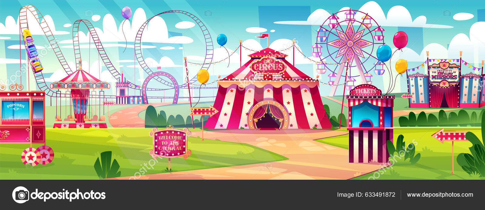 Hall Of Mirrors Circus