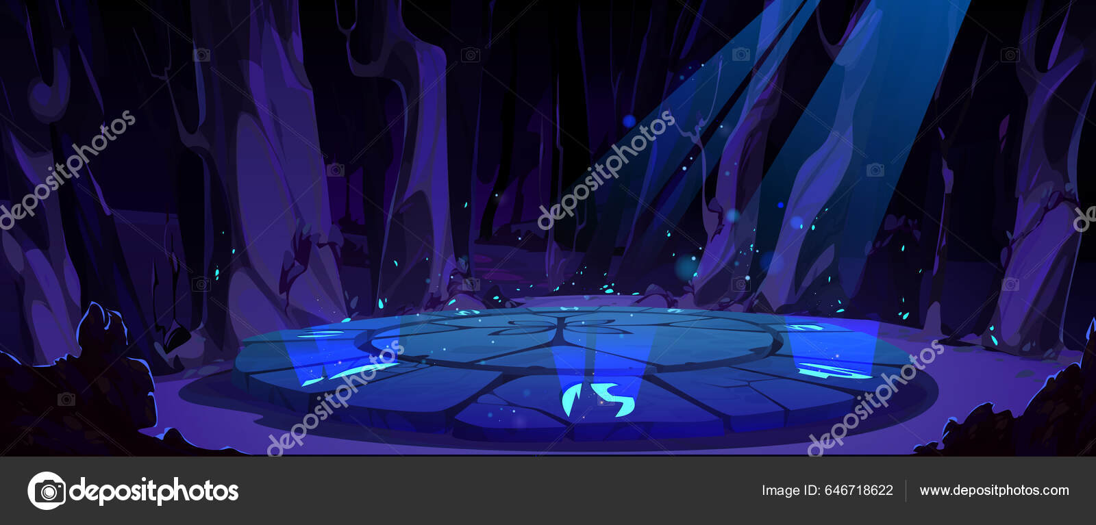 Fighting Arena Background